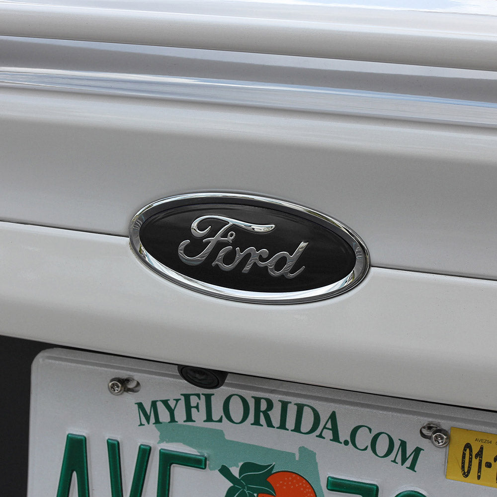 Installing Ford Fusion Emblem Insert Overlay Decals — BocaDecals