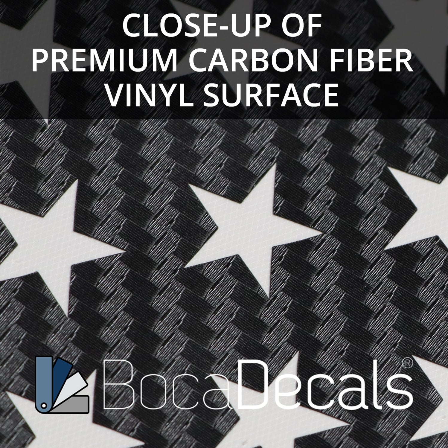 BocaDecals Precut Rear Middle Window American Flag Decal For 2013-2022